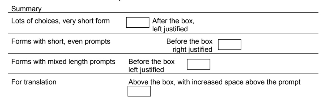 Making web forms easy to fill in - Effortmark